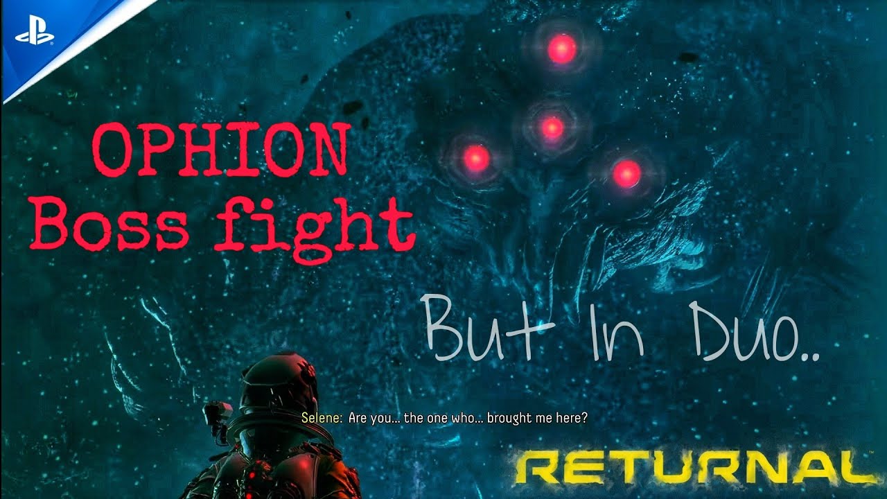 I beat the final boss in co-op 😮 | Returnal Ending Scene #returnal # ...