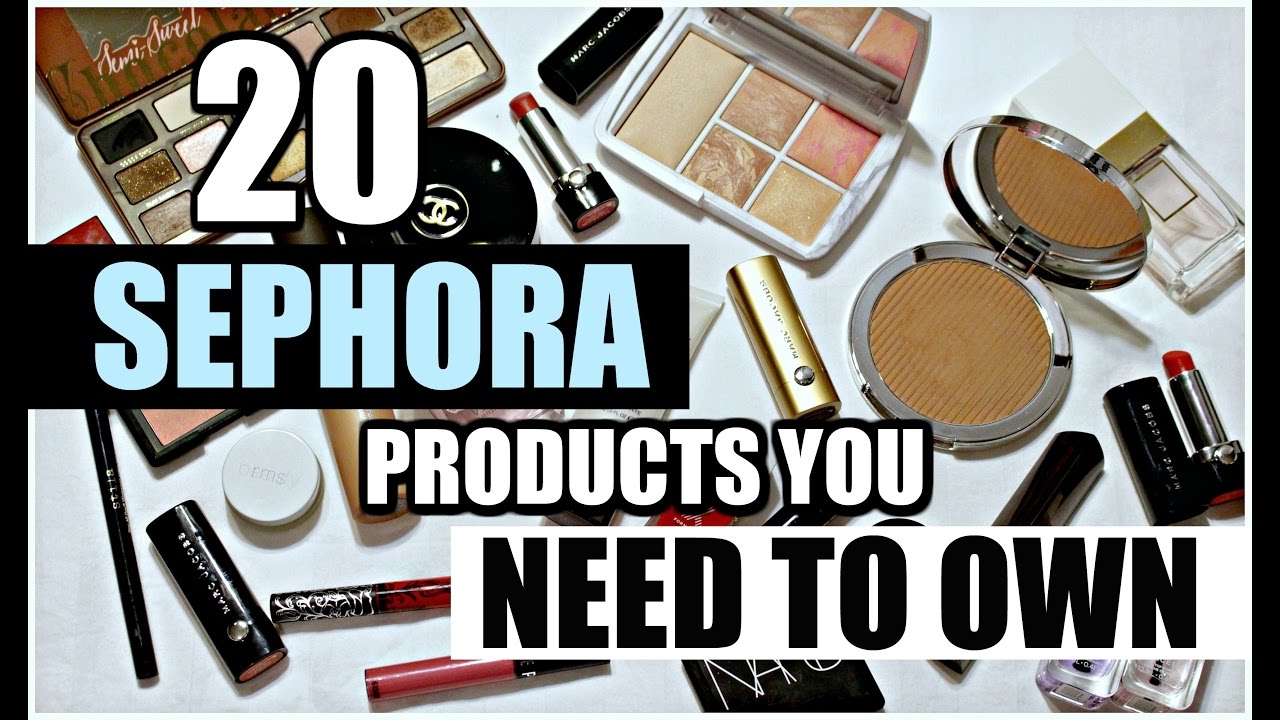 20 Products You NEED from Sephora - YouTube