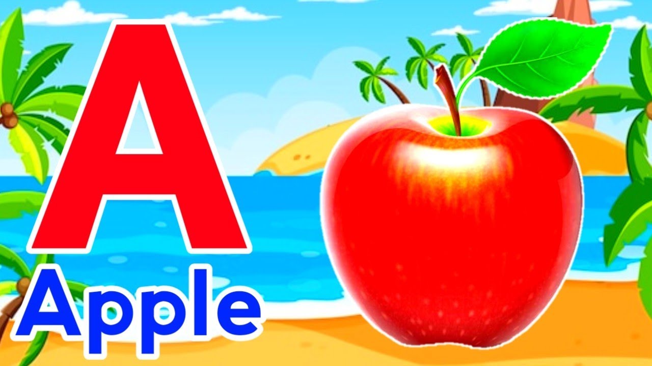 Phonics Song with TWO Words - A For Apple - ABC Alphabet Songs with ...