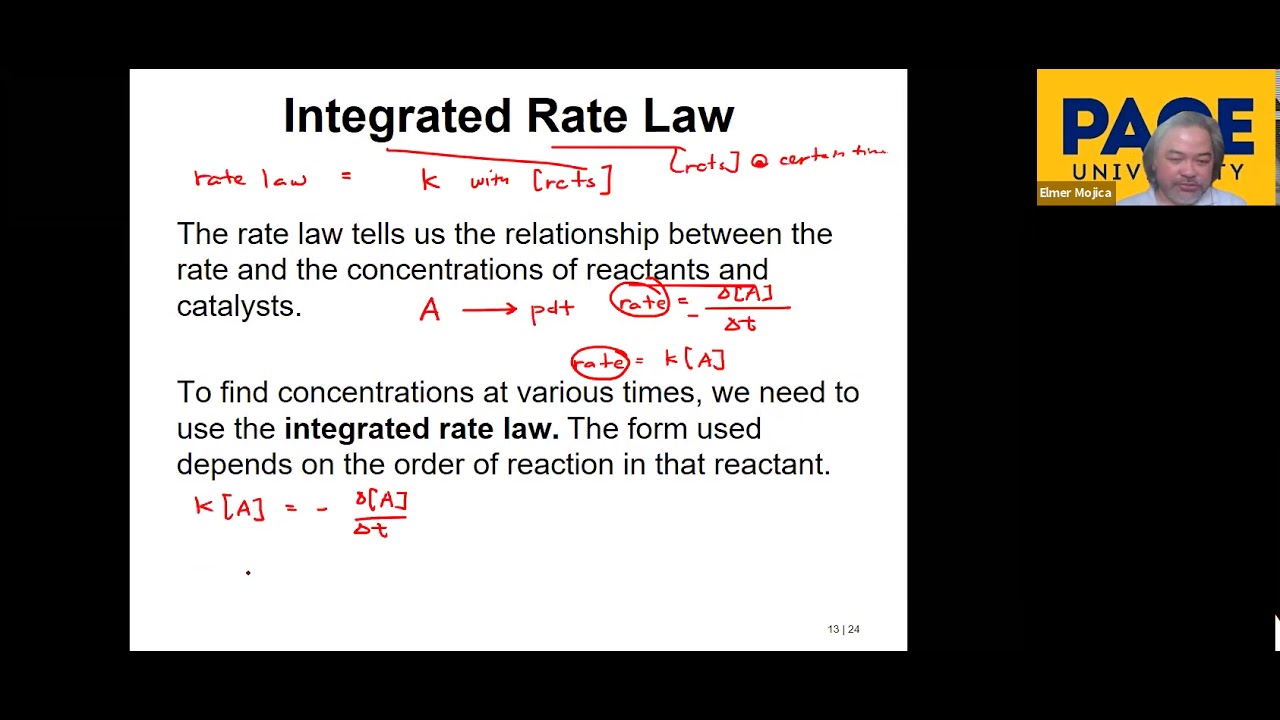 Gen Chem 2 Chapter 13 Part 2 - YouTube