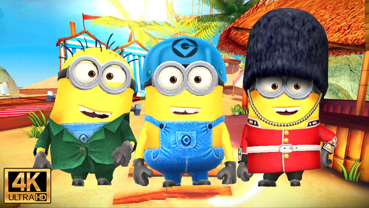 Minion Rush Frankenstein Minion Skater Minion and King's Guard Minion ...