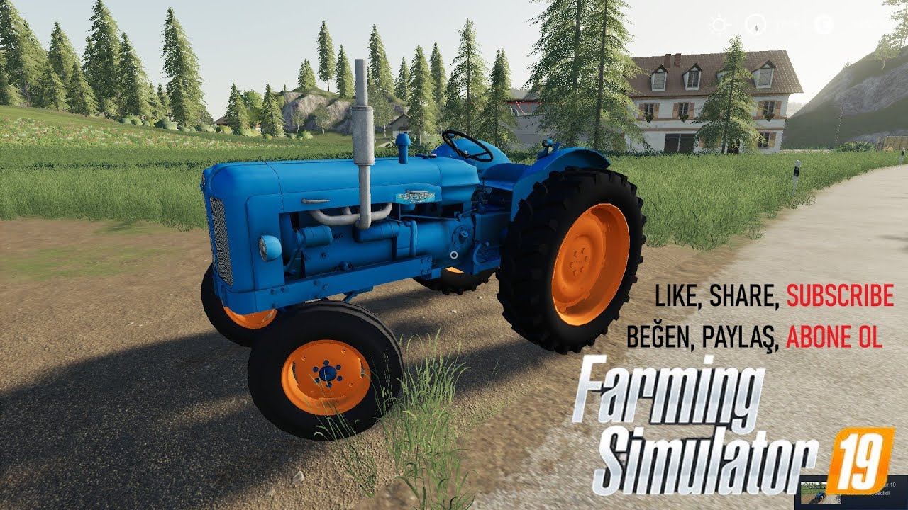 Farming Simulator 2019 Fordson Major Diesel v2.0 Tractor - Traktör Mod ...