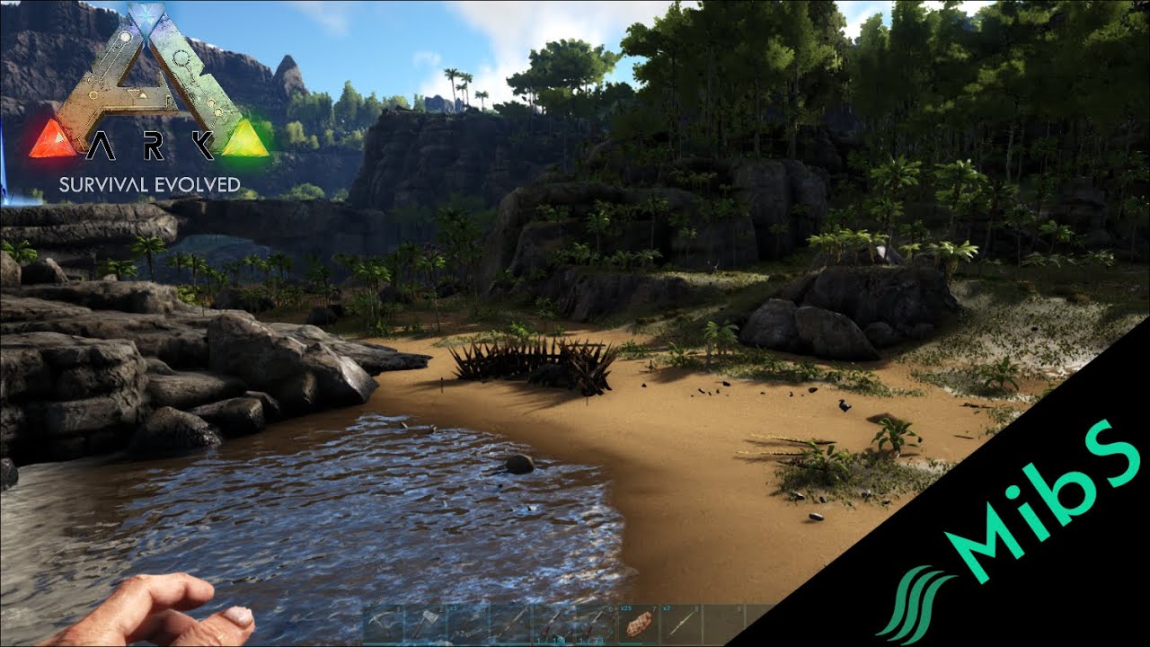 Ark Survival Evolved live | Building the Wall - YouTube