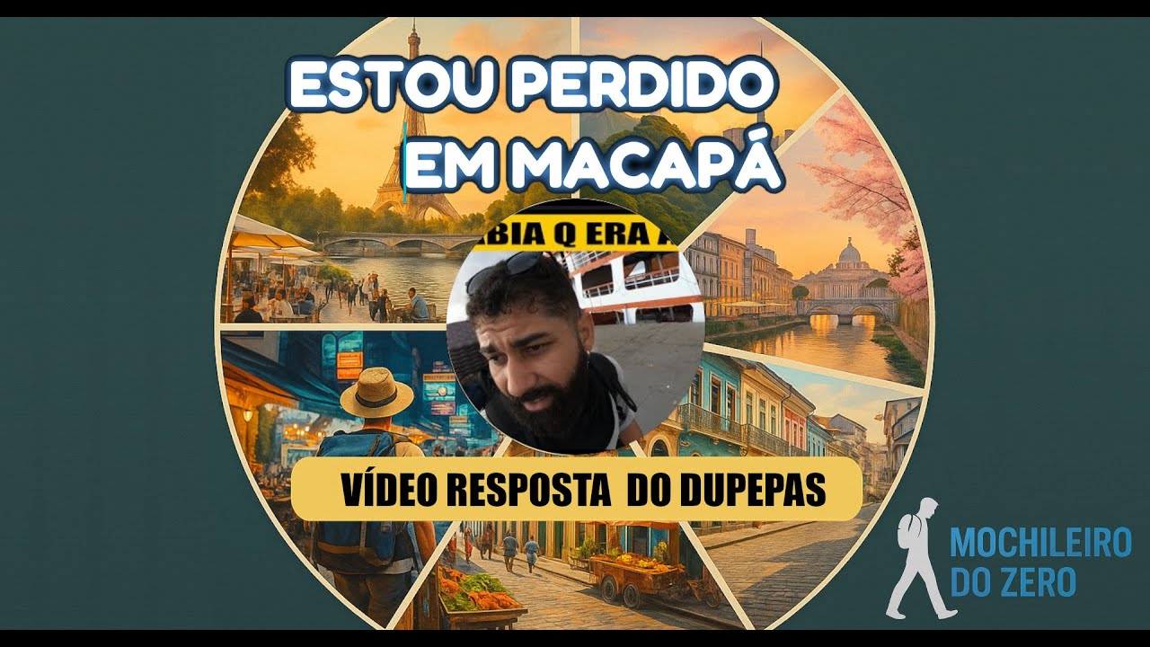 ESTOU PERDIDO EM MACAPÁ (com Dupepas) | Ep.38 - YouTube