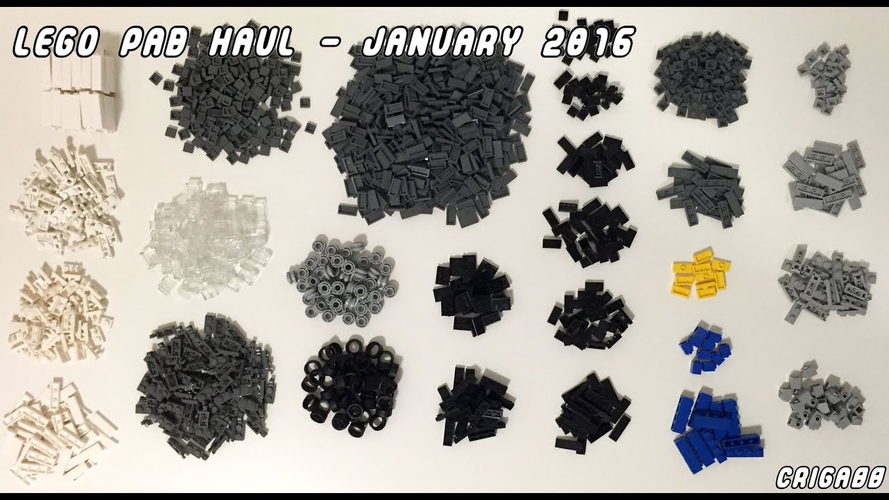 LEGO PAB Haul - January 2016 - YouTube