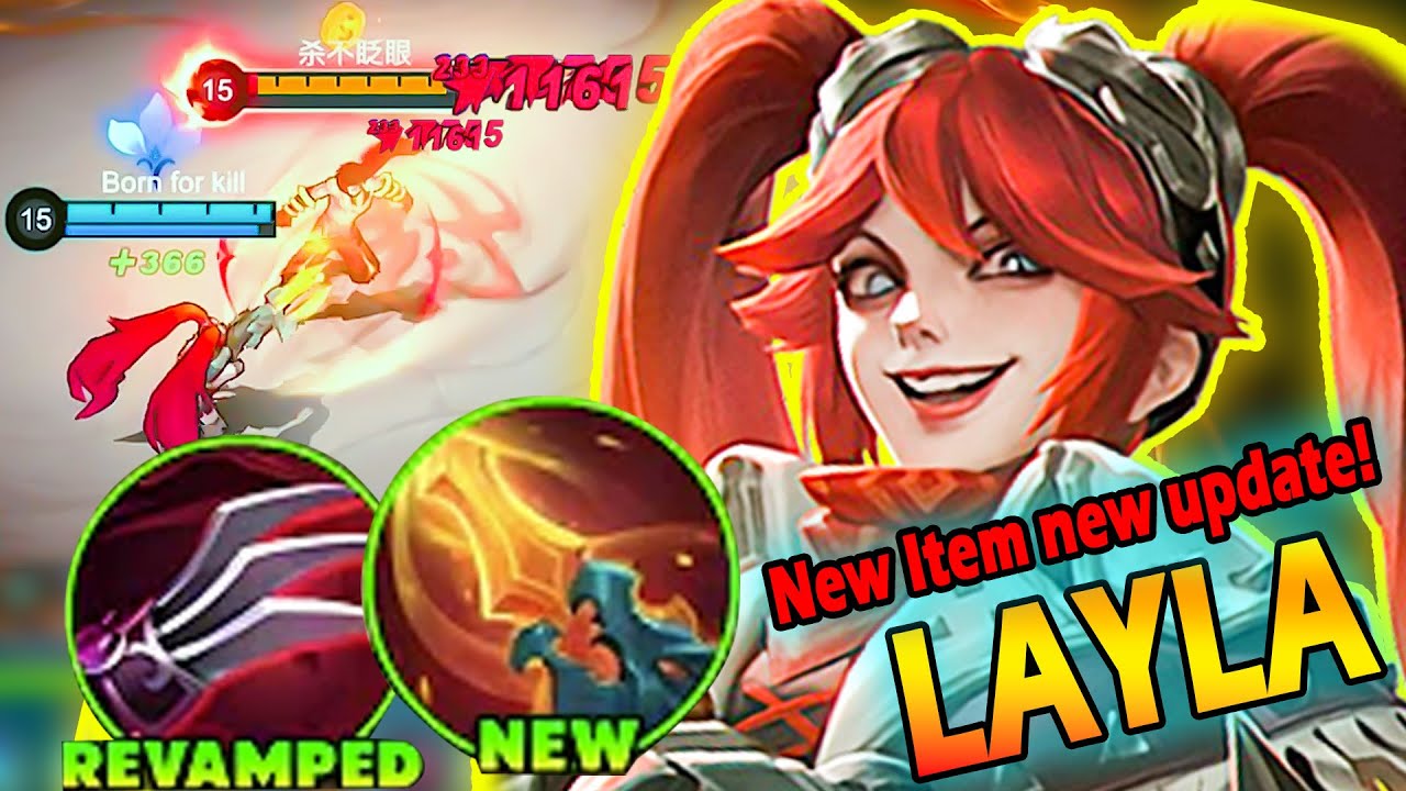 THANK MOONTON RELEASE PERFECT ITEM BUILD FOR LAYLA!! MLBB - YouTube