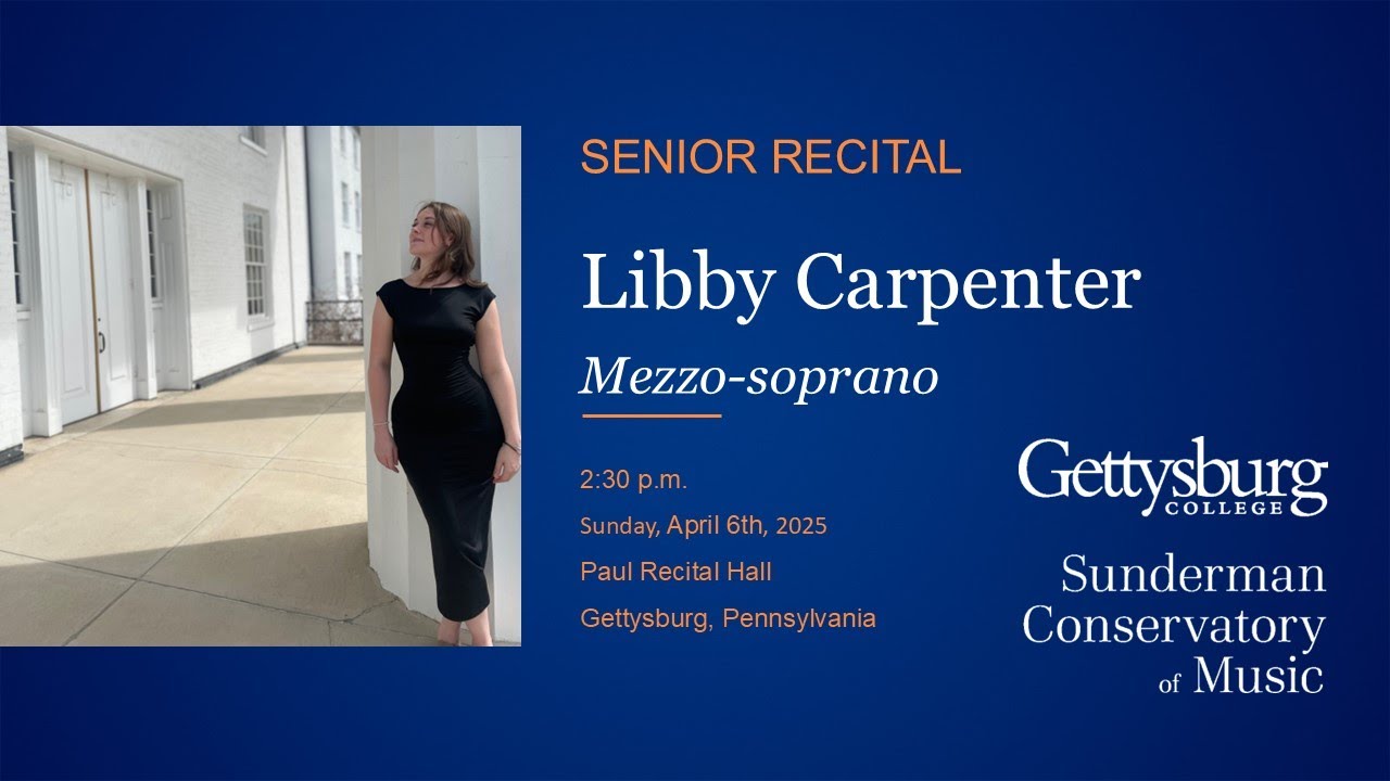 Libby Carpenter, Senior Recital - YouTube