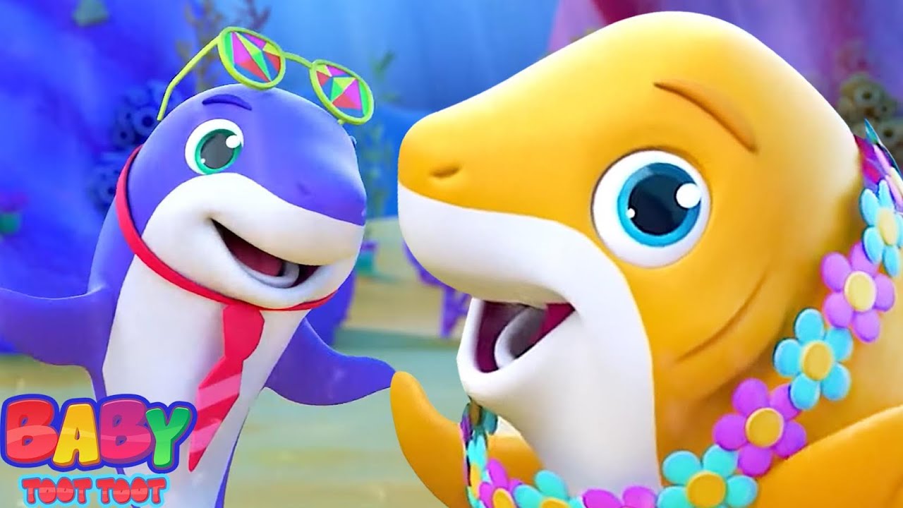 Baby Shark Song, Animal Cartoon and Children Rhymes - YouTube
