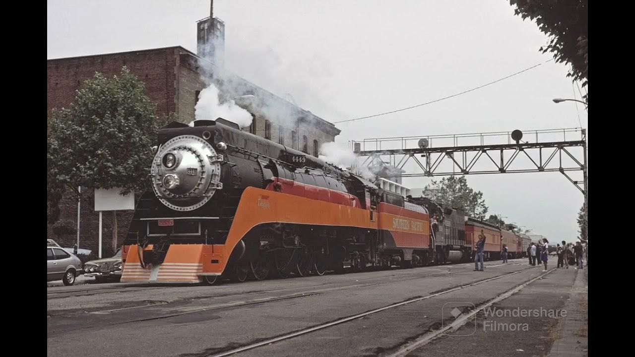Southern Pacific #4449 6 Chime whistle SFX 2 - YouTube