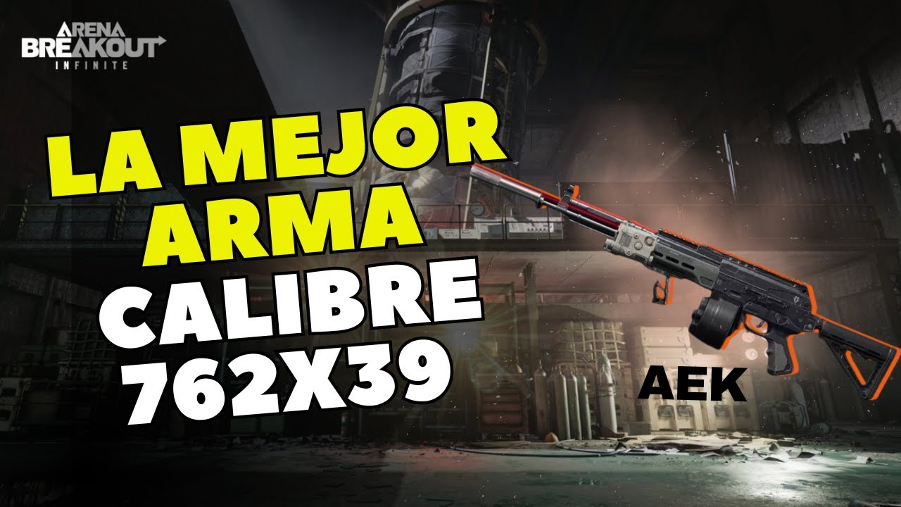 Usando la mejor arma del calibre 762x39 AEK | Arena Breakout Infinite ...