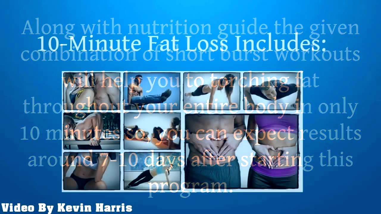 10 minute fat burning workout - YouTube