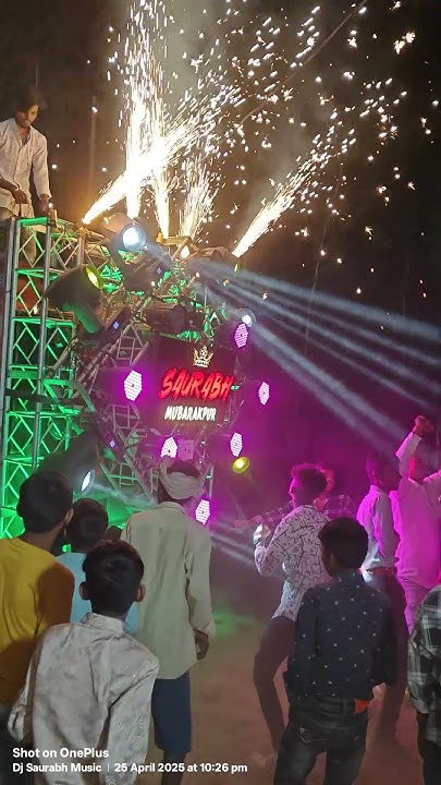 Aaj ka Setup Dj Saurabh Music Mubarakpur - YouTube