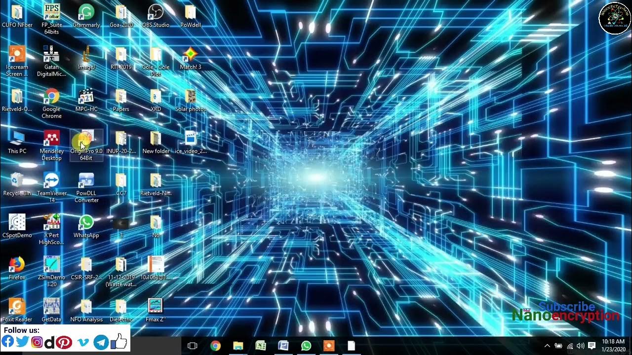 How to Merge XRD Pattern in one plot using origin Software @NanoencryptionSKP #nanoencryption ...