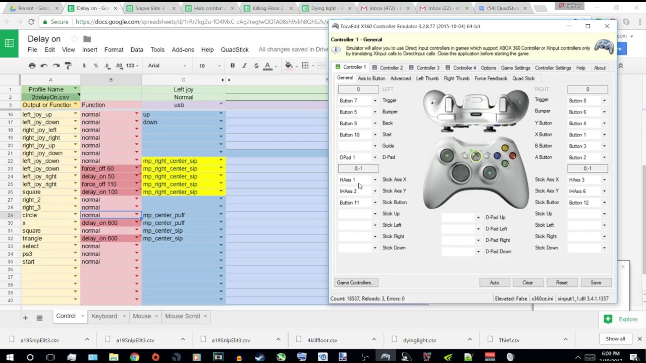 Quadstick Delay On Function #8 - YouTube