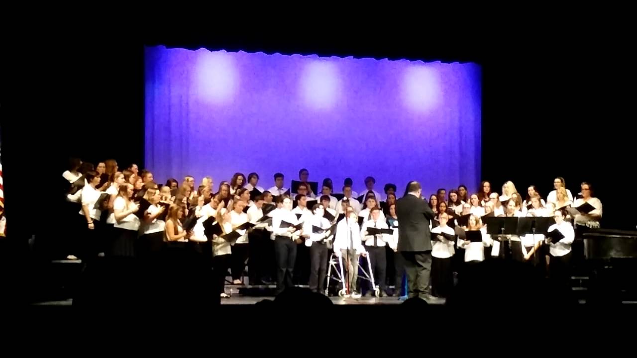 Jacob Reis OHCHS Fall Concert Solo "Song for the Mira" Tenor - YouTube