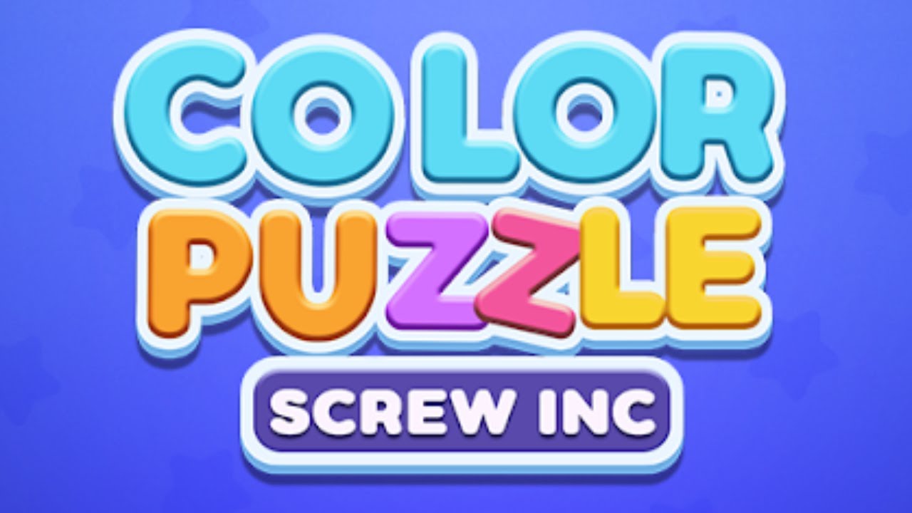 Screw Inc: Color Puzzle Game All Mobile Video Gameplay - YouTube