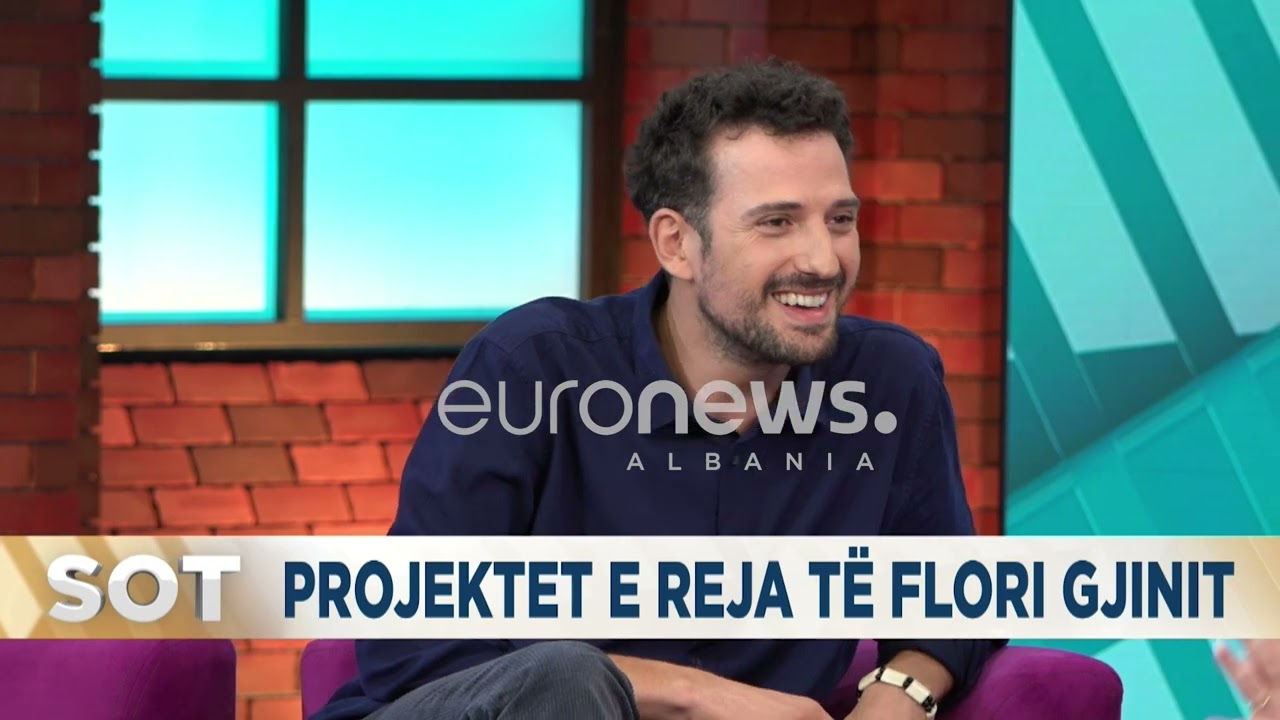 Projektet e reja të Flori Gjinit në Euronews - YouTube