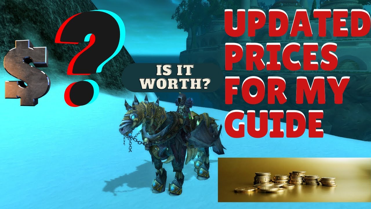 GOLD FARMING ON WARMANE 2020 Updated prices for my guide! - YouTube