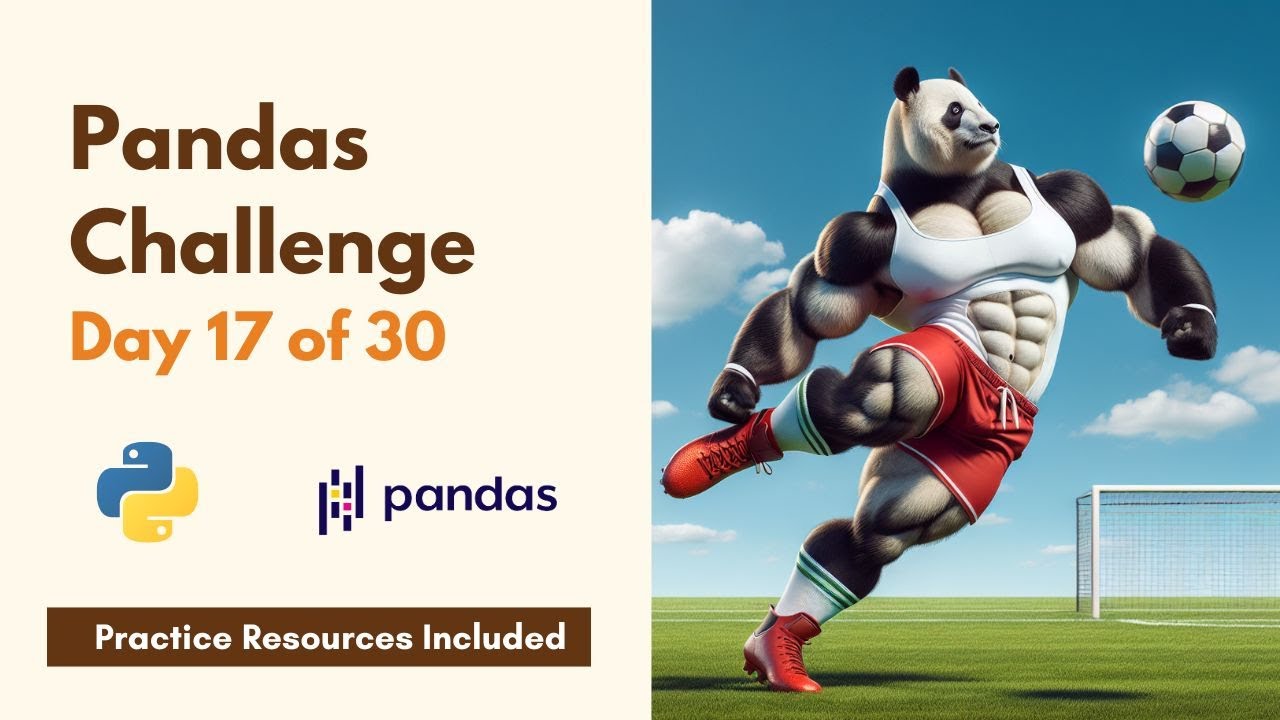 Pandas Library Challenge: Day 17 of 30 - YouTube