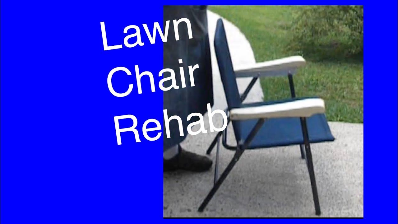 Lawn Chair Rehabilitation #woodworking #rehab #project - YouTube