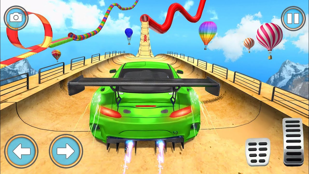 Car Jump Car: SuperHero Car Android Gameplay - YouTube