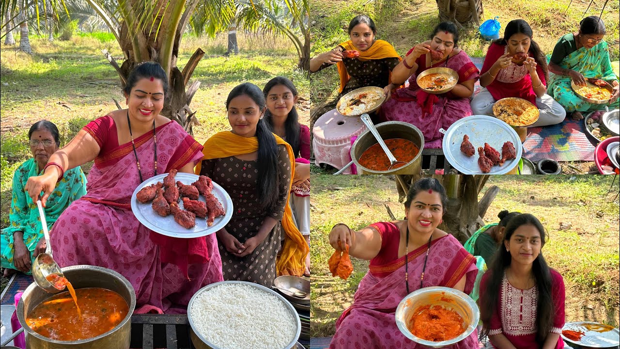 Miriyala Charu,Chicken leg pieces fry - YouTube