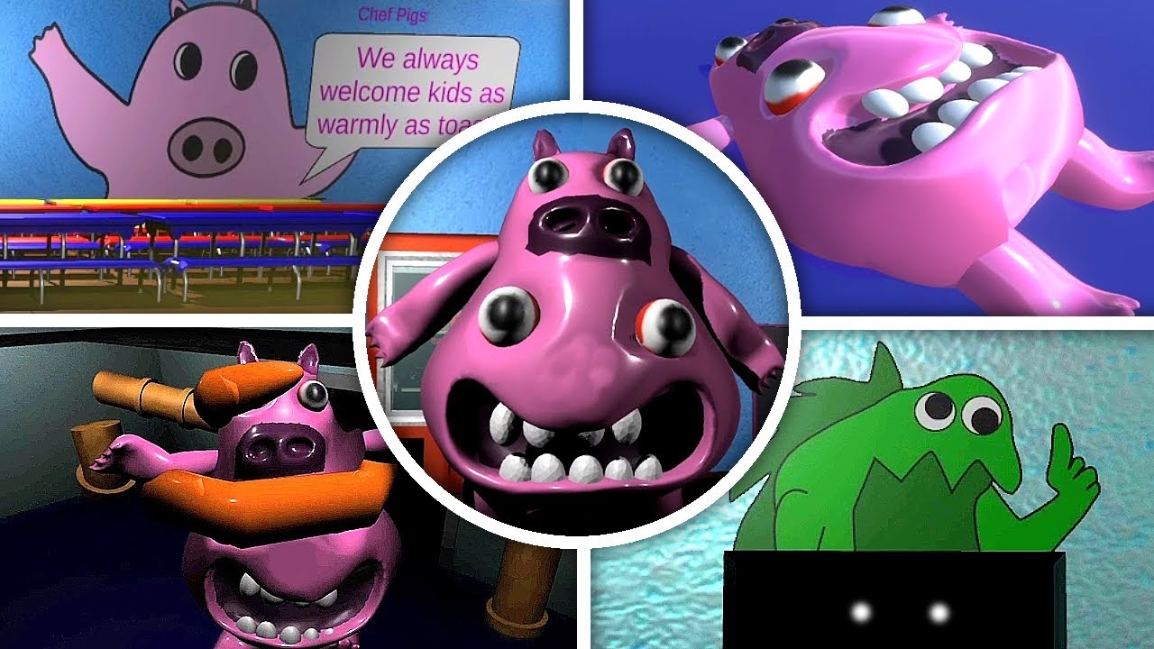 Garten of Banban 4: Playable Chef Pigster - Gameplay & Ending (fanmade ...