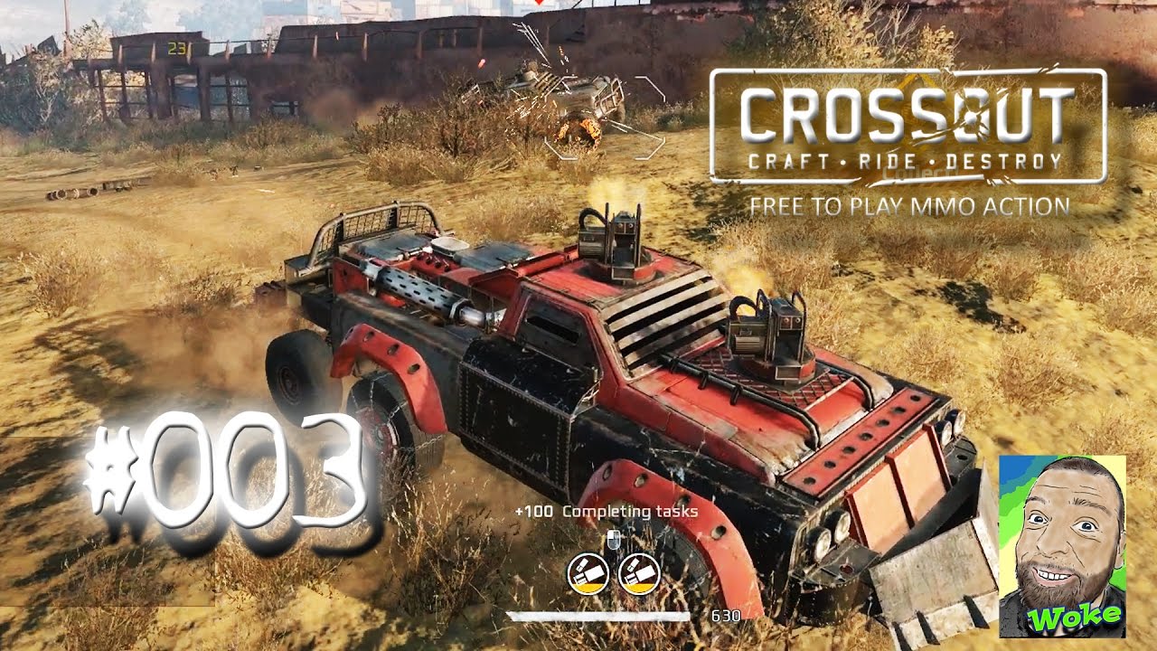 Crossout #003 - "Pickup 6x6" (German FullHD) - YouTube