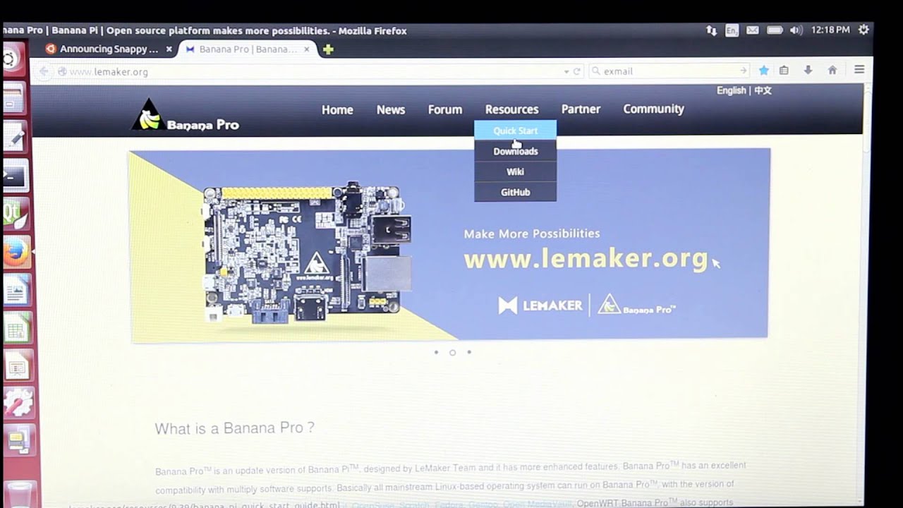 LeMaker Banana Pro - YouTube