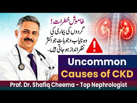 Uncommon Causes of CKD | گردوں کی دائمی بیماری (CKD) کی غیر معمولی وجوہات