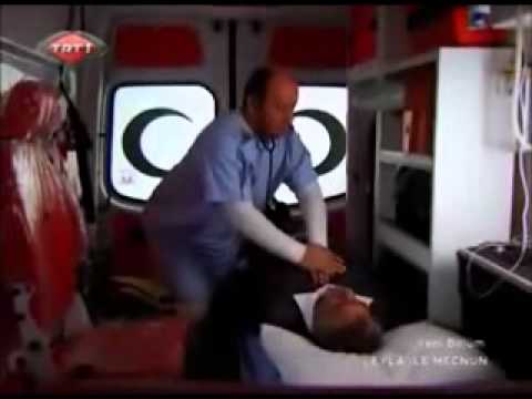 Leyla ile Mecnun 4 bolum   Ambulans Sahnesi