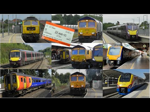 East Midlands Day Ranger 18th - 23rd August 2021 - YouTube