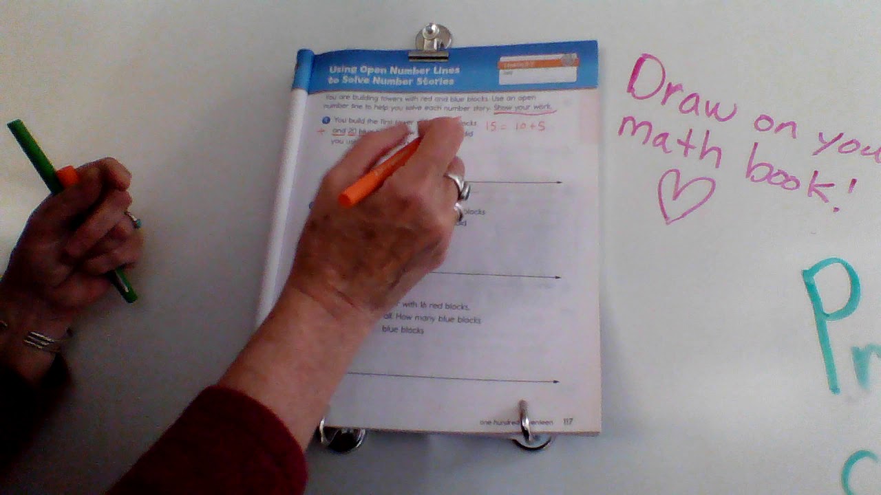 Open Number line in the EDM math Journal pt.1 - YouTube
