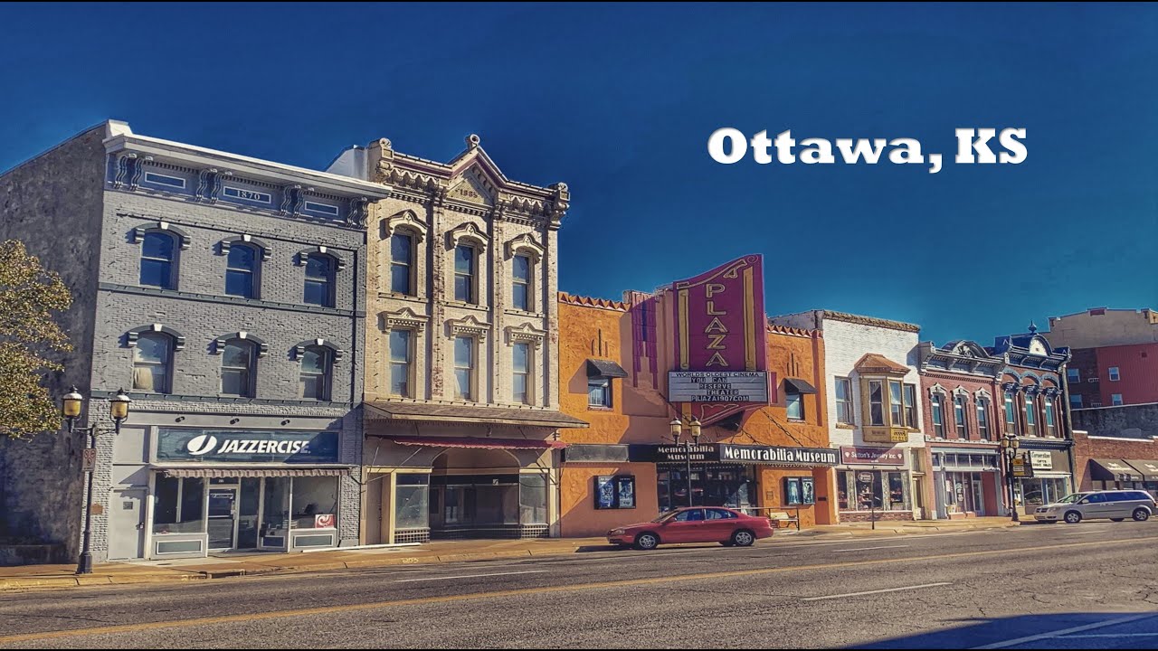 Ottawa, KS: Wandering Walks of Wonder Slow TV Walking Tour 4K - YouTube