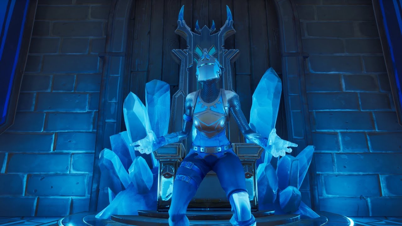I’m Cold Asf With The Frozen Red Knight Skin ️ (4K Fortnite Gameplay ...