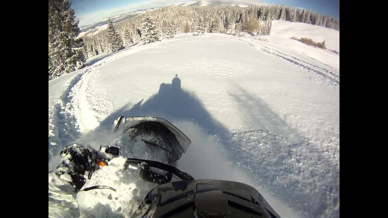Skidoo Powder Sled 2014 LAUNCH - YouTube