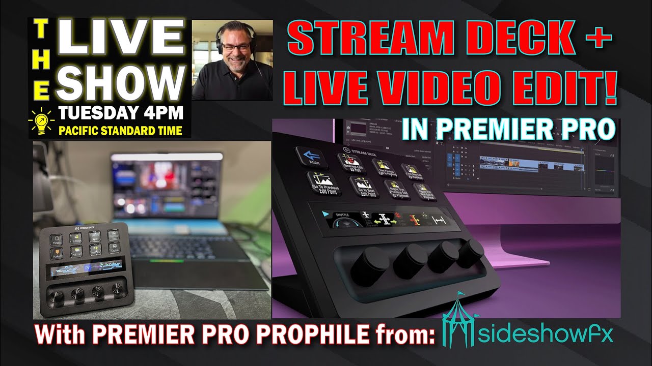 Stream Deck + SIdeShowFX Premier Pro Profiles - YouTube