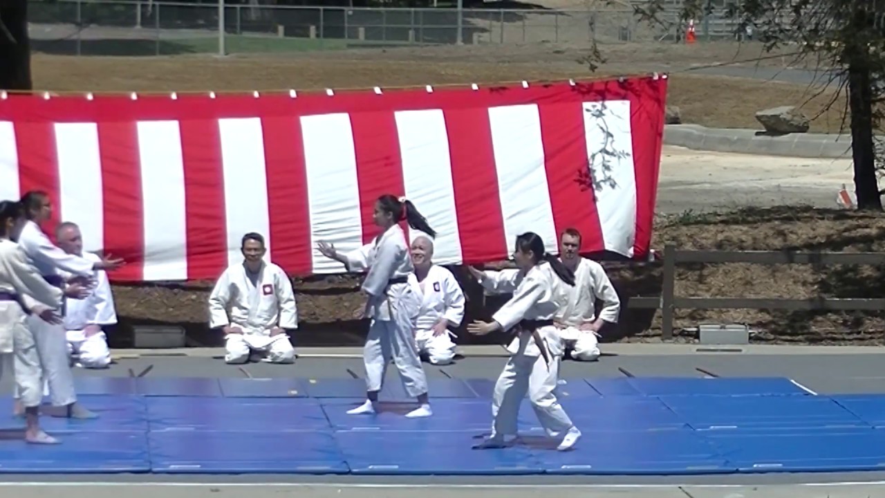 Aikido Demo 2019 #1 Cherry Blossom Enbukan-Dojo Cupertino Youth Ukemi ...