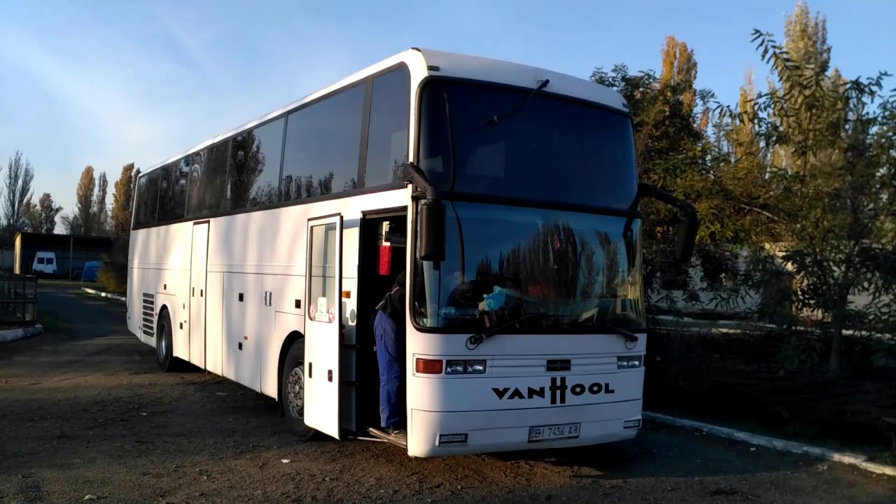 Van Hool EOS 200 new !!!/ Стекло на Ванхул ЕОС 200 - YouTube