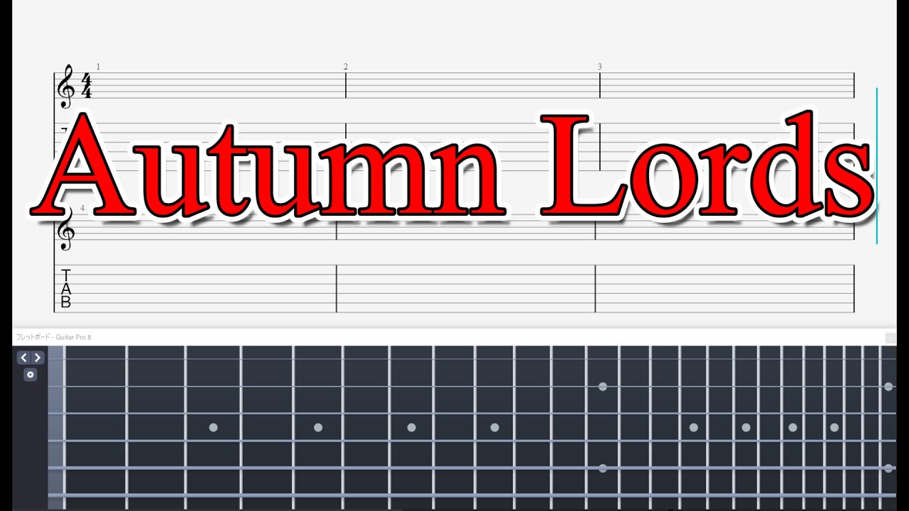 【TABS】Tony MacAlpine - Autumn Lords - YouTube