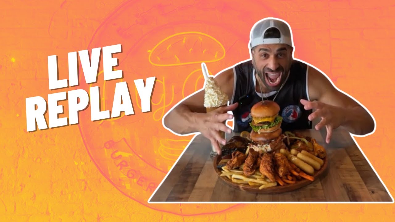 JWEBBY CAN EAT is live at Big Buns - YouTube
