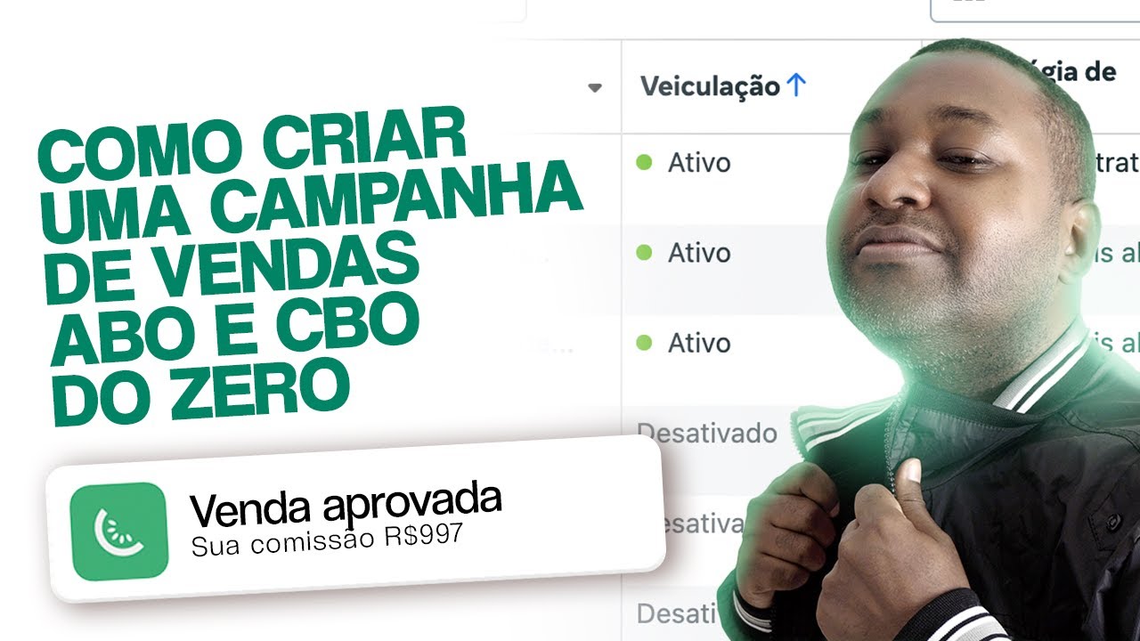 AULA COMPLETA - COMO CRIAR UMA CAMPANHA DE VENDAS ABO E CBO - YouTube