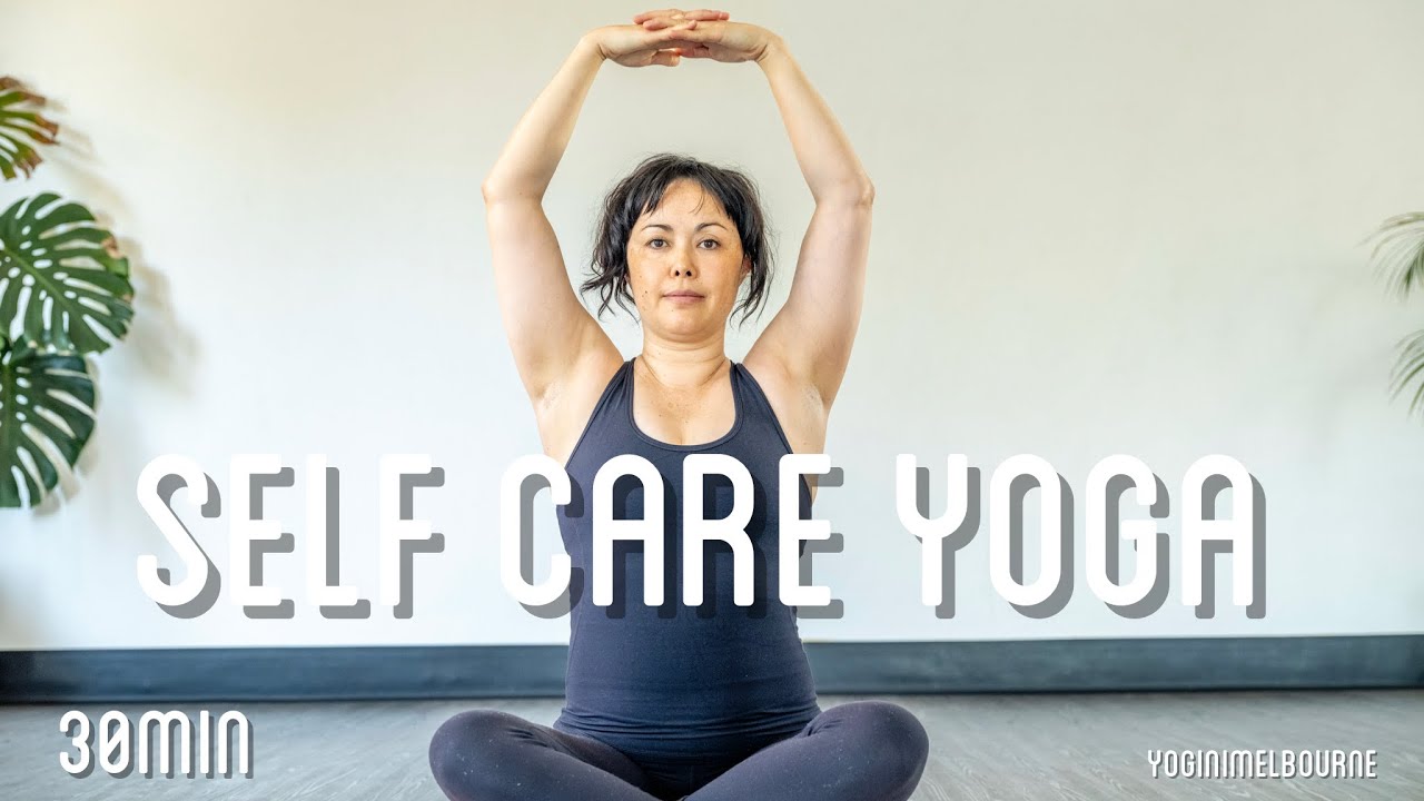 Neck, shoulders & upper body self care yoga | 30min | gentle yoga - YouTube