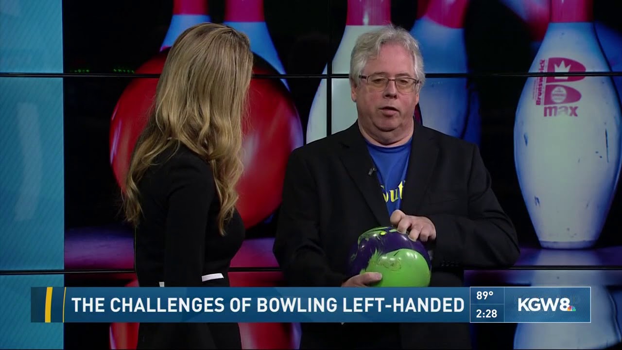 The challenges of bowling left handed - YouTube