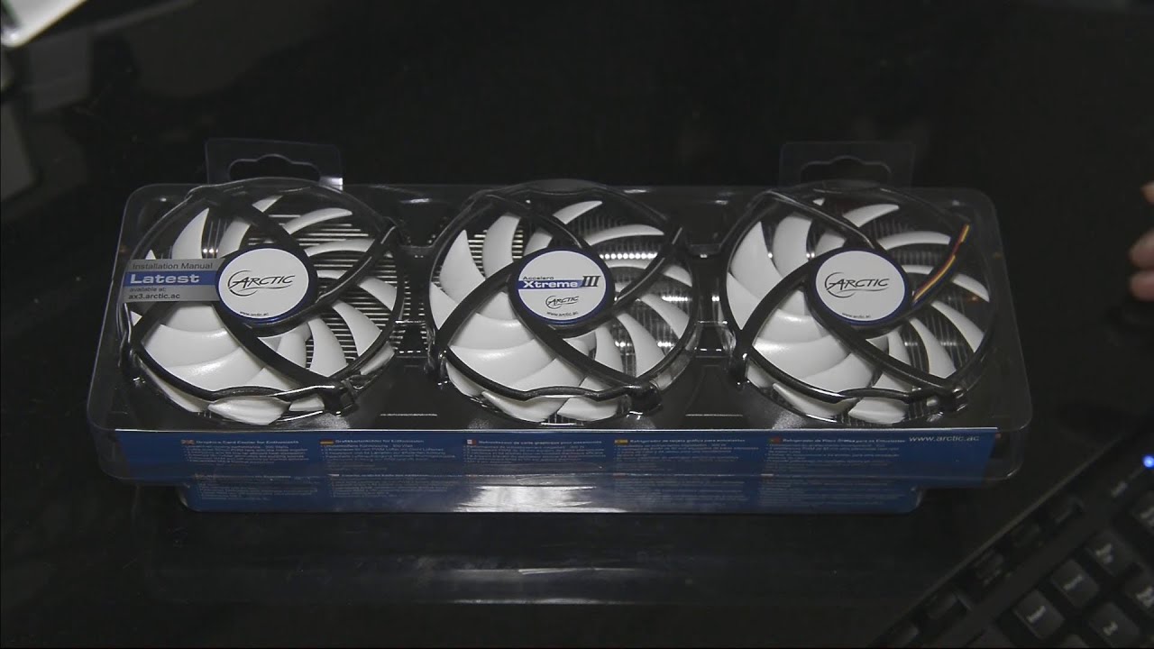 Arctic Accelero Xtreme III Unboxing and Review - YouTube