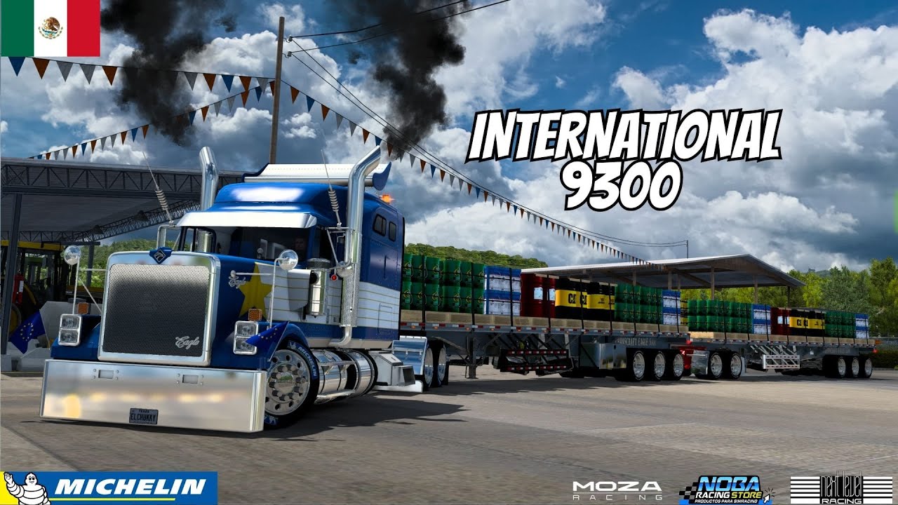 ATS TRUCK MOD INTERNACIONAL 9300 #americantrucksimulator #mozaracing # ...