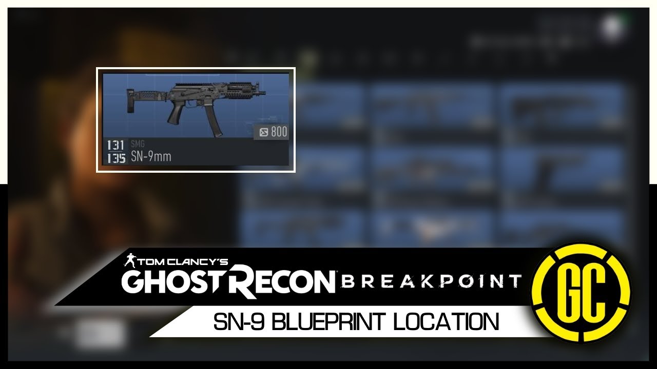 SN-9 Blueprint Location | Ghost Recon Breakpoint - YouTube
