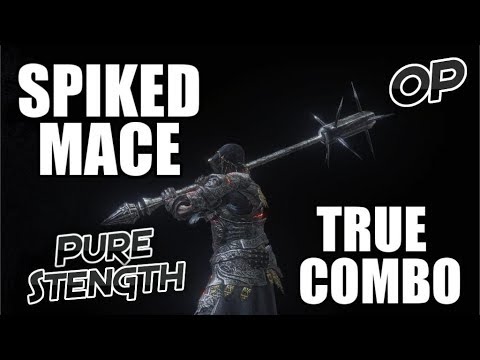 Dark Souls 3 Spiked Mace - OP True Combo (1100 Damage) - YouTube
