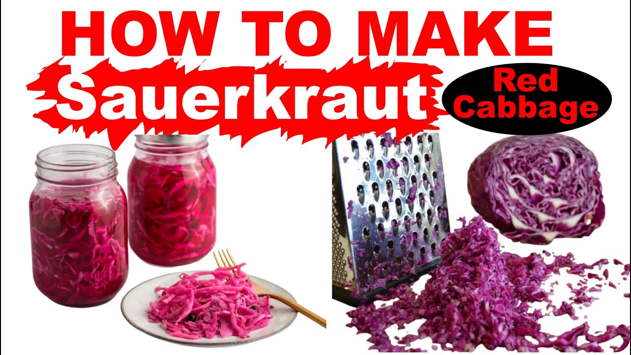 Homemade Sauerkraut: How to Make and Eat Fermented Cabbage - YouTube