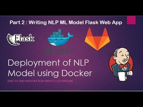 ML Model Deployment Part 2: Write NLP Machine Learning Model using ...